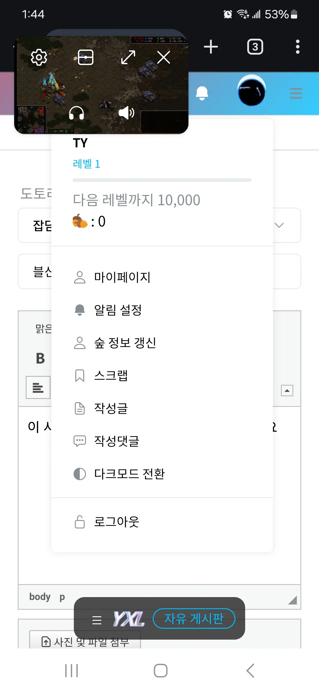 YXL / YB - 블신이시어