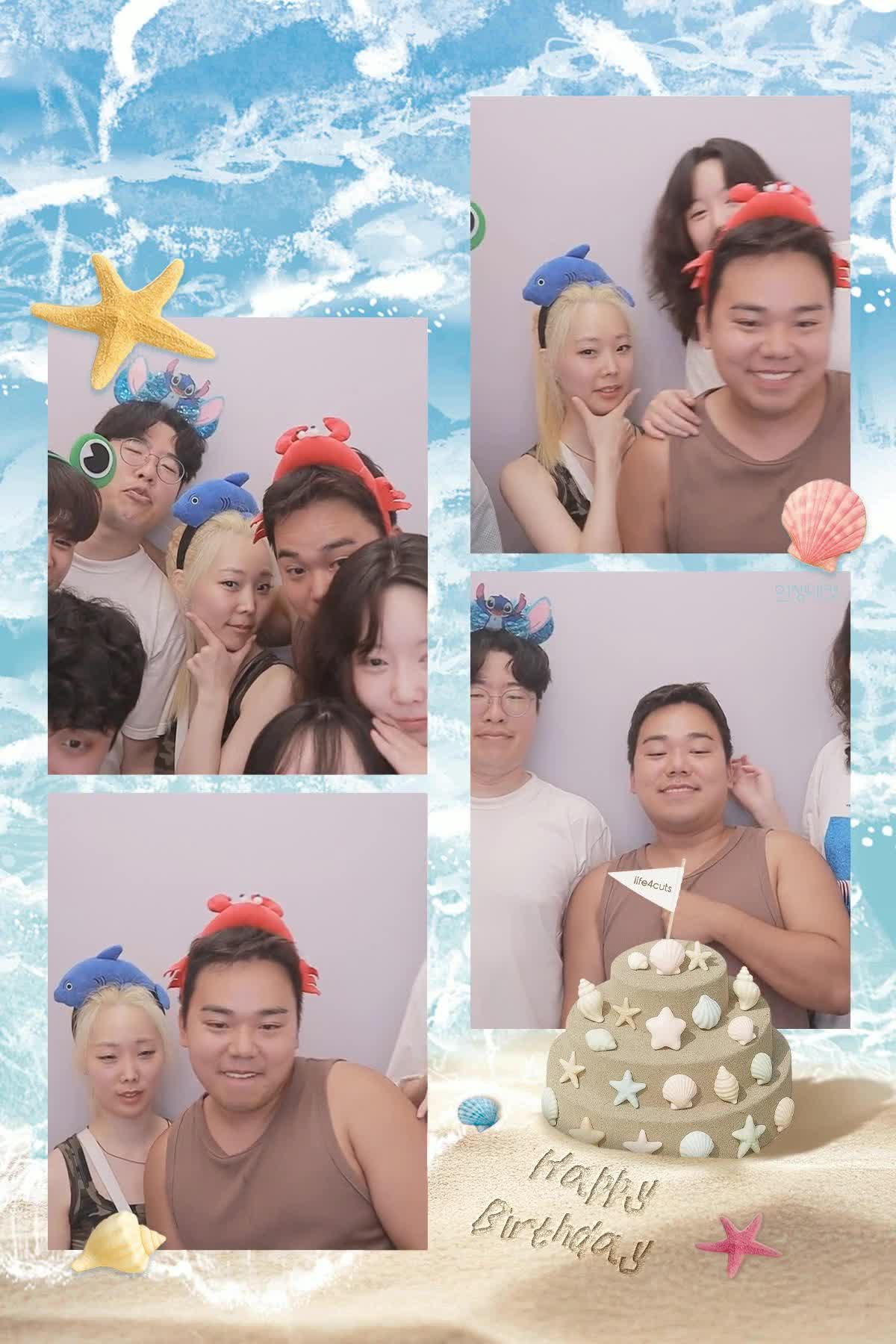 YXL / YB - yb 네컷 영상